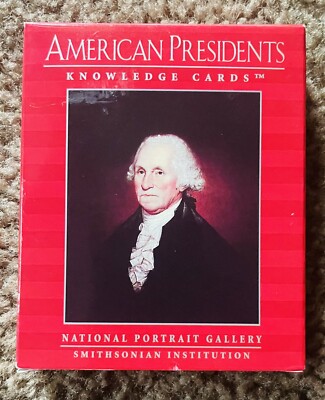 American Presidents Knowledge Cards By National Portrait Gallery New ...