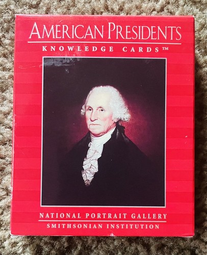 American Presidents Knowledge Cards By National Portrait Gallery New ...