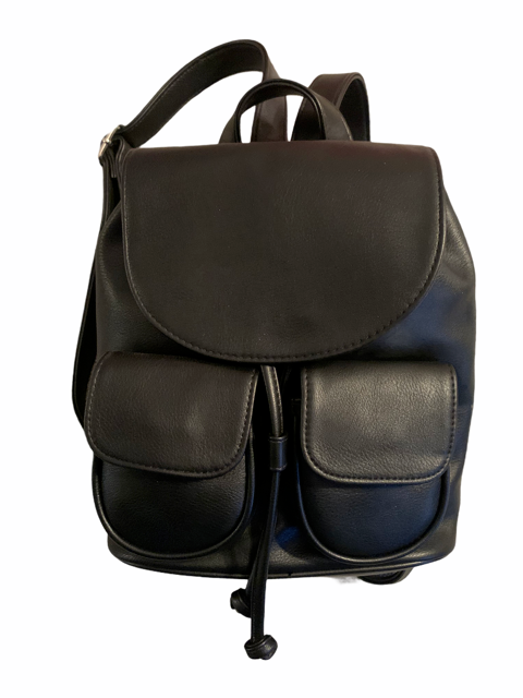 Mini Drawstring Flap Backpack - Wild Fable Black for sale online | eBay