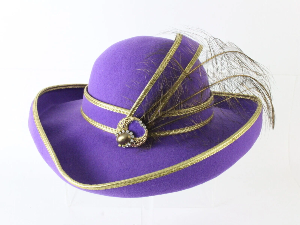 Purple Ladies Hat