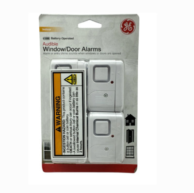 GE Window/Door Alarm 4 Pack Audible Home Security Alarm 45174 NEW | eBay