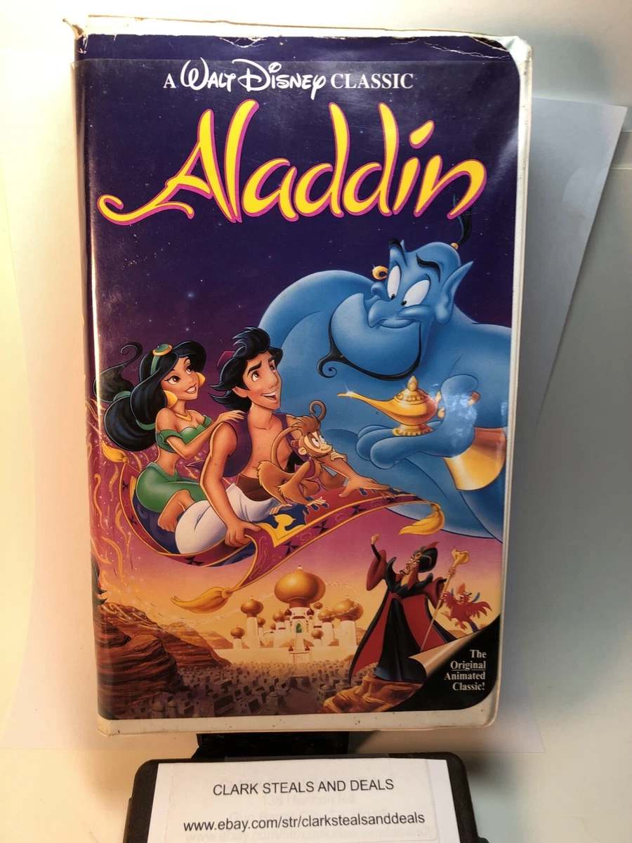 Disney Aladdin Vhs Ebay