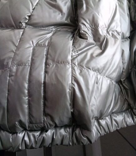 KJUS Backflip Reversible Hooded Down Jacket Full Zip Black/Gunmetal sz ...