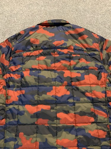 Duluth Alaskan Hardgear Jacket Mens Medium Green Red Black Camo Snaps ...