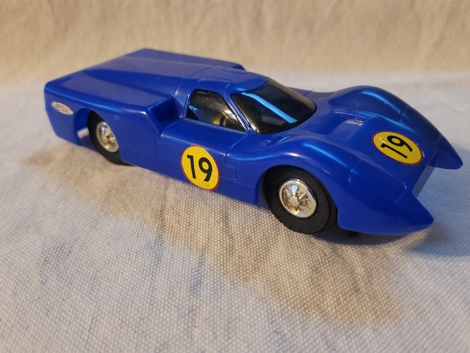 Vintage '60's Eldon Ford J Slot Car in blue Super Clean & Runs! 1/32nd ...