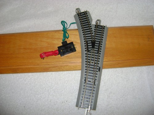 Bachmann HO Nickel Silver E-Z Track Left-Hand Turnout P/N 44561 w ...