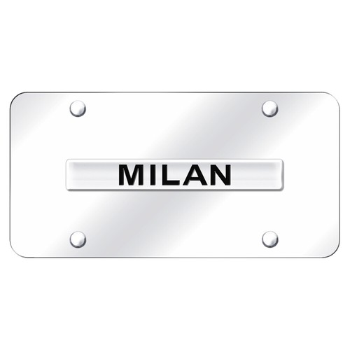 Chrome Name on Chrome License Plate - Officially Licensed for Mercury ...