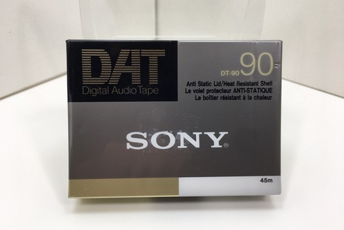 Sony DAT Digital Audio Tape DT-90 45m - 1 New Sealed | eBay UK