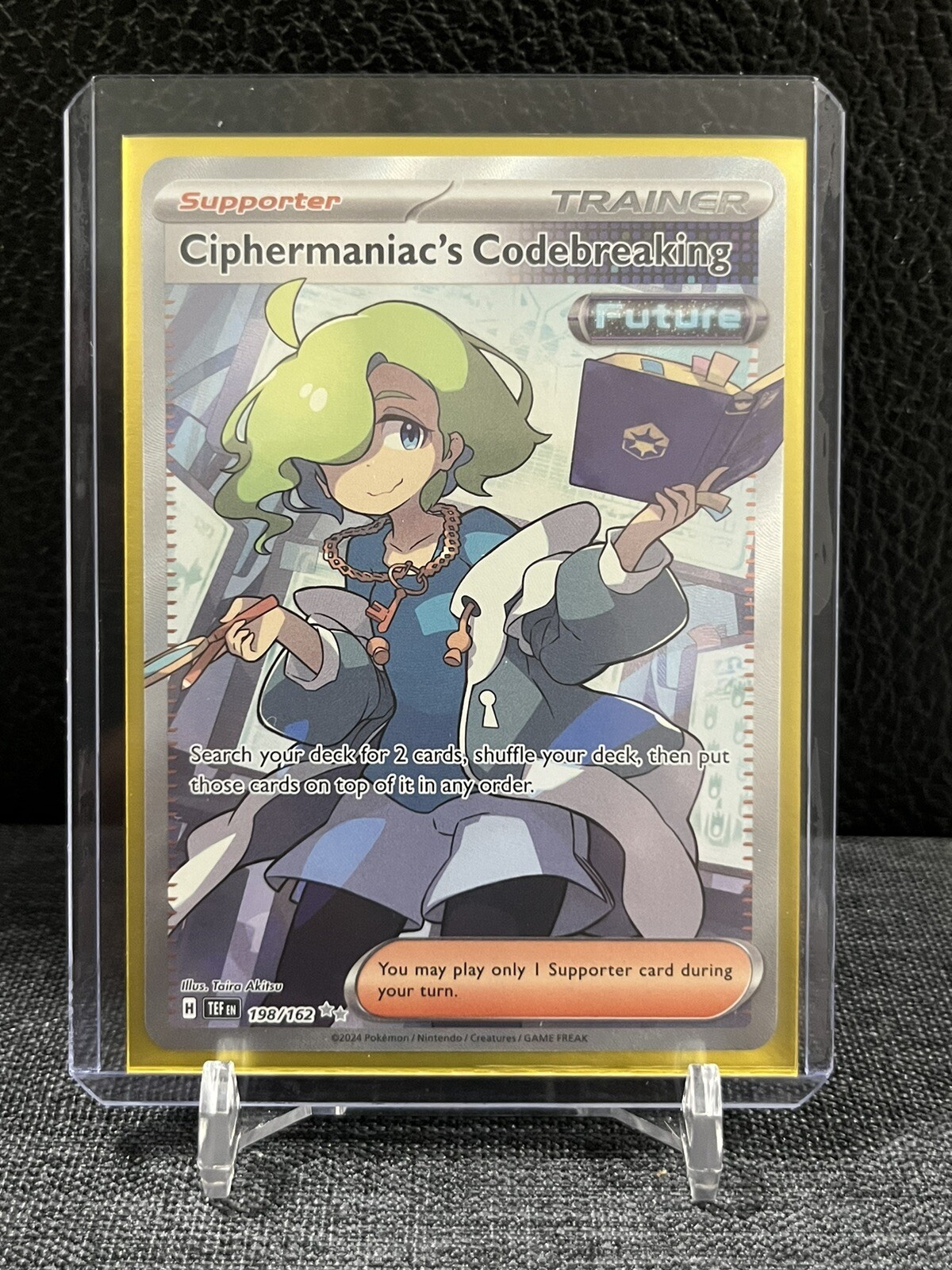 CIPHERMANIAC'S CODEBREAKING (198/162) Ultra Rare Full Art - Temporal Forces - NM | eBay