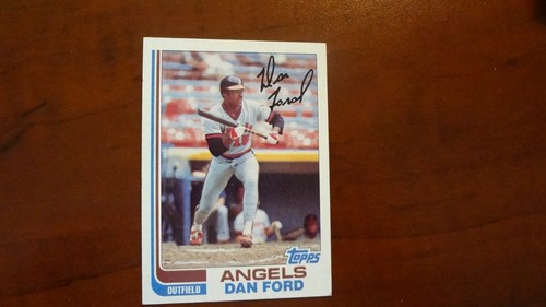1982 TOPPS # 134 DAN FORD BASEBALL CARD | eBay