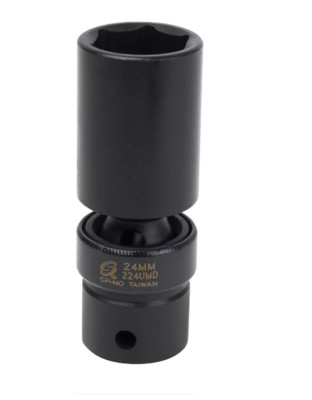 Sunex 224UMD 24mm 1/2" Drive 6 Point Universal Deep Impact Socket ...
