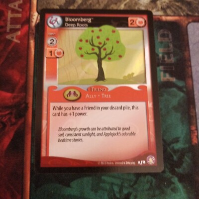 My Little Pony CCG TCG: Bloomberg *Deep Roots* (V.2 - Foil) | eBay