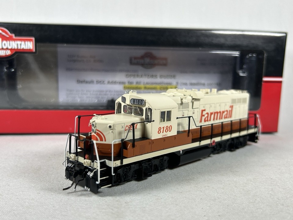 HO Intermountain DCC Equipped Farmrail GP10 Creek #8180 Brand New | eBay