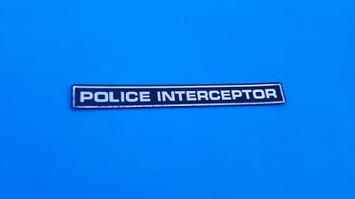1998-2011 FORD CROWN VICTORIA POLICE REAR EMBLEM DECAL OEM A17 | eBay