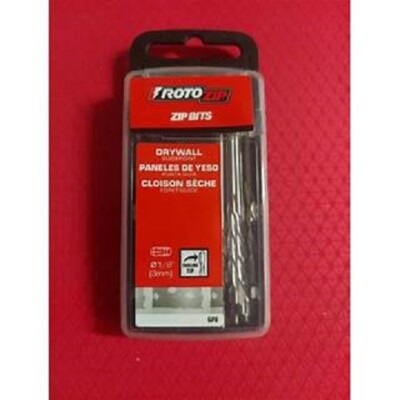 NEW ROTO-ZIP ROTO TOOL ZB8 PACK (8) ZIPBIT POINT DRYWALL BITS 1/8 ...