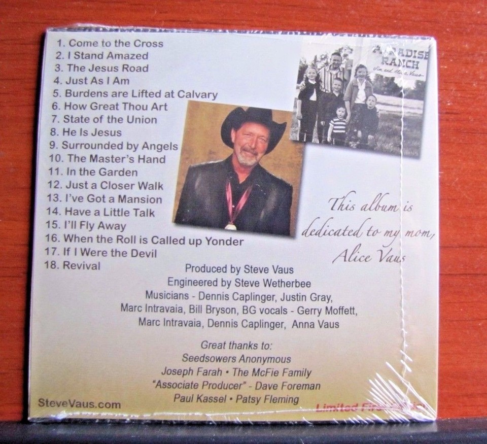 Steve Vaus - Faith, Family, Revival - *New* CD | eBay