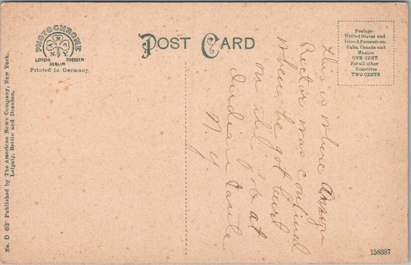 Vintage 1910s LITTLE FALLS, New York Postcard "Hospital" Building ...