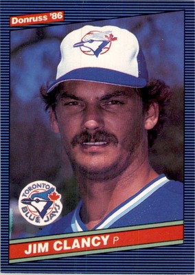 1986 Mint * Donruss Jim Clancy Toronto Blue Jays #268 | eBay