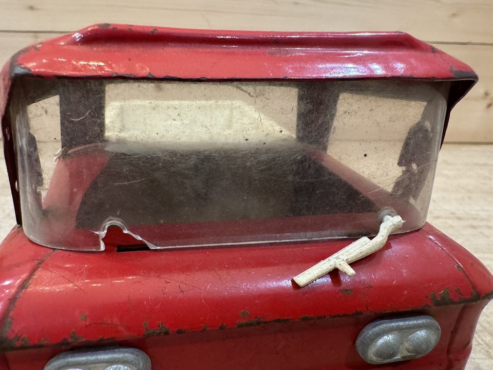 Vintage Structo Red Pick-Up Truck Pressed Steel | eBay