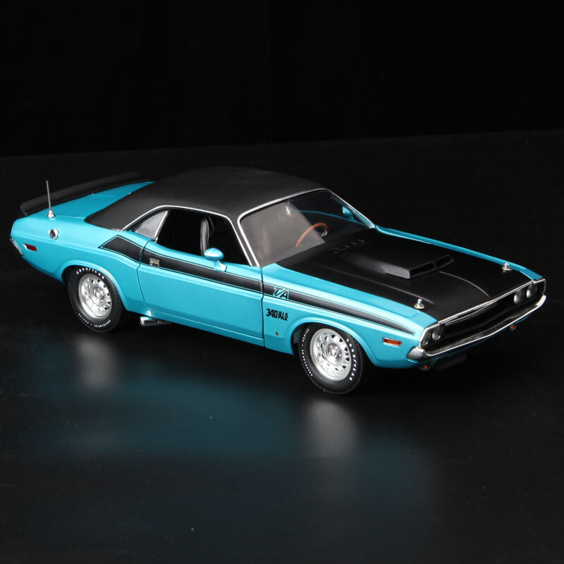 ACME 1/18 Dodge Challenge 1970 T/A R/T HEMI Muscle Car Diecast Model ...