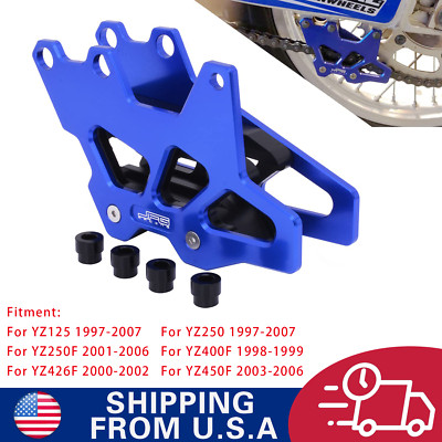 CNC Chain Guard Guide For Yamaha YZ125 YZ250 1997-2007 YZ250F 2001-2006 ...