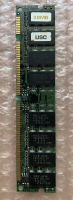 Vintage 1997 Cubig S472M1C 32MB USC Ram | NEC Japan D4516821G5 | eBay