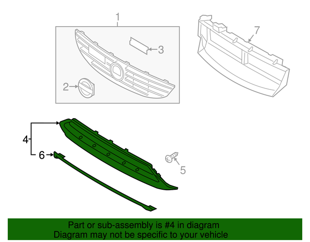 Genuine Volvo Front Bumper Trim S60 2011- V60 31408990 for sale online ...