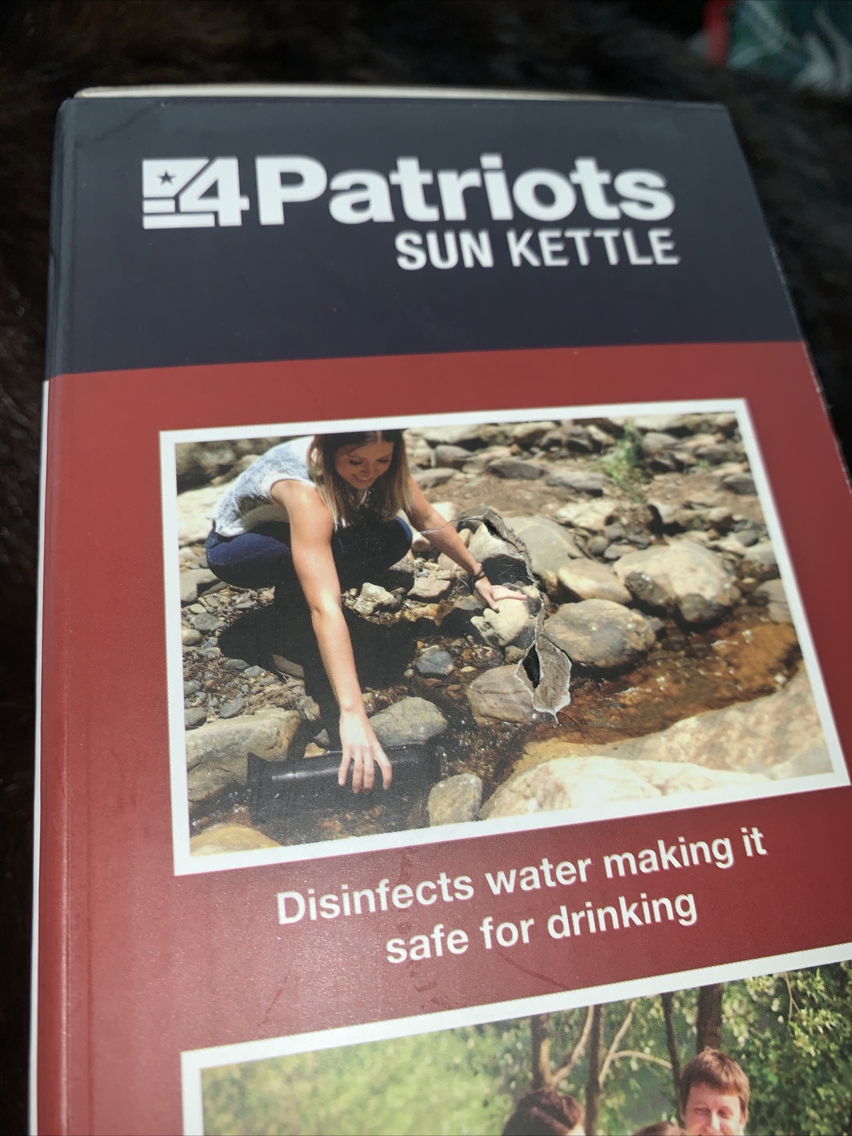 4 Patriots Sun Kettle Solar Water Heater Boil Water with Sun Power ...