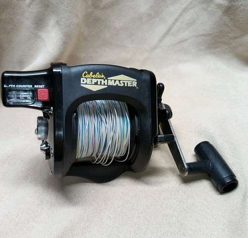 Cabela's Depth Master w/ Line Counter Trolling Boat Fishing Reel Model ...