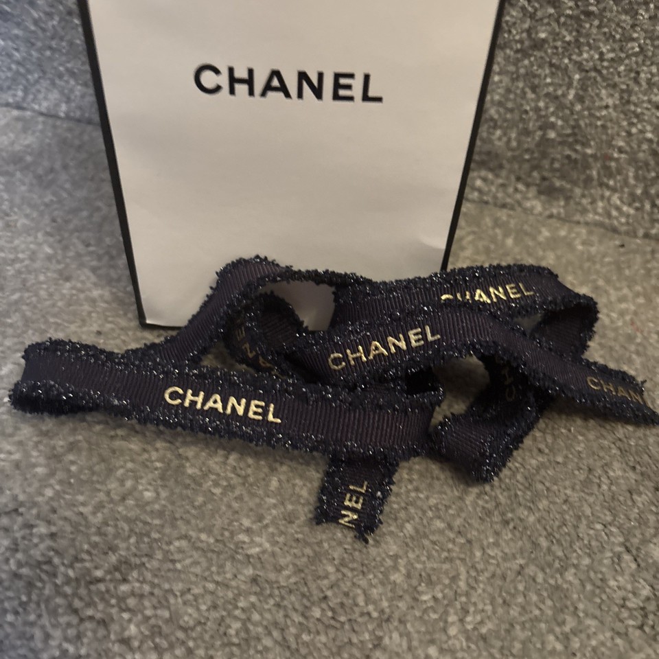 Chanel Number 5 Perfume Gift Cardboard Paper Bag with Ribbon | eBay
