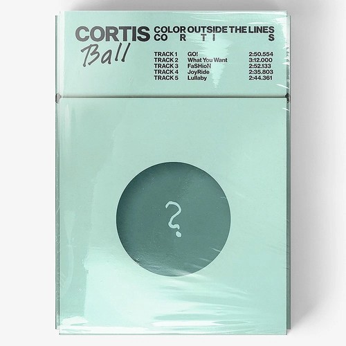 CORTIS [COLOR OUTSIDE THE LINES] 1st EP Album BALL Ver/CD+Key Ring+6 ...