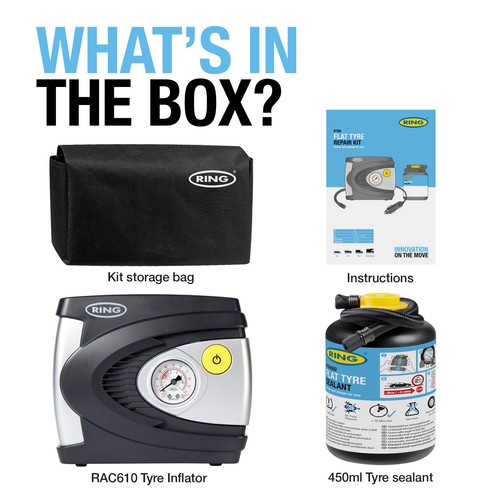 Emergency Tyre Repair Kit For Audi Spare Wheel OEM Space Saver | eBay