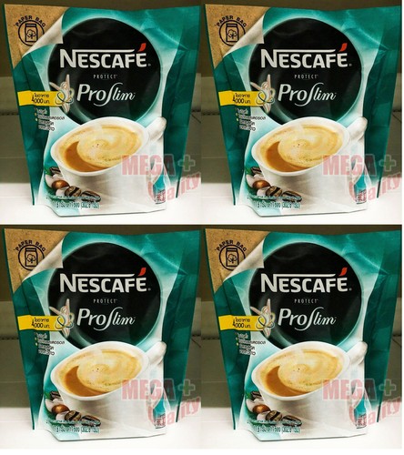 4 x Nestle Nescafe Protect Proslim Slimming Instant Coffee Lose Weight ...