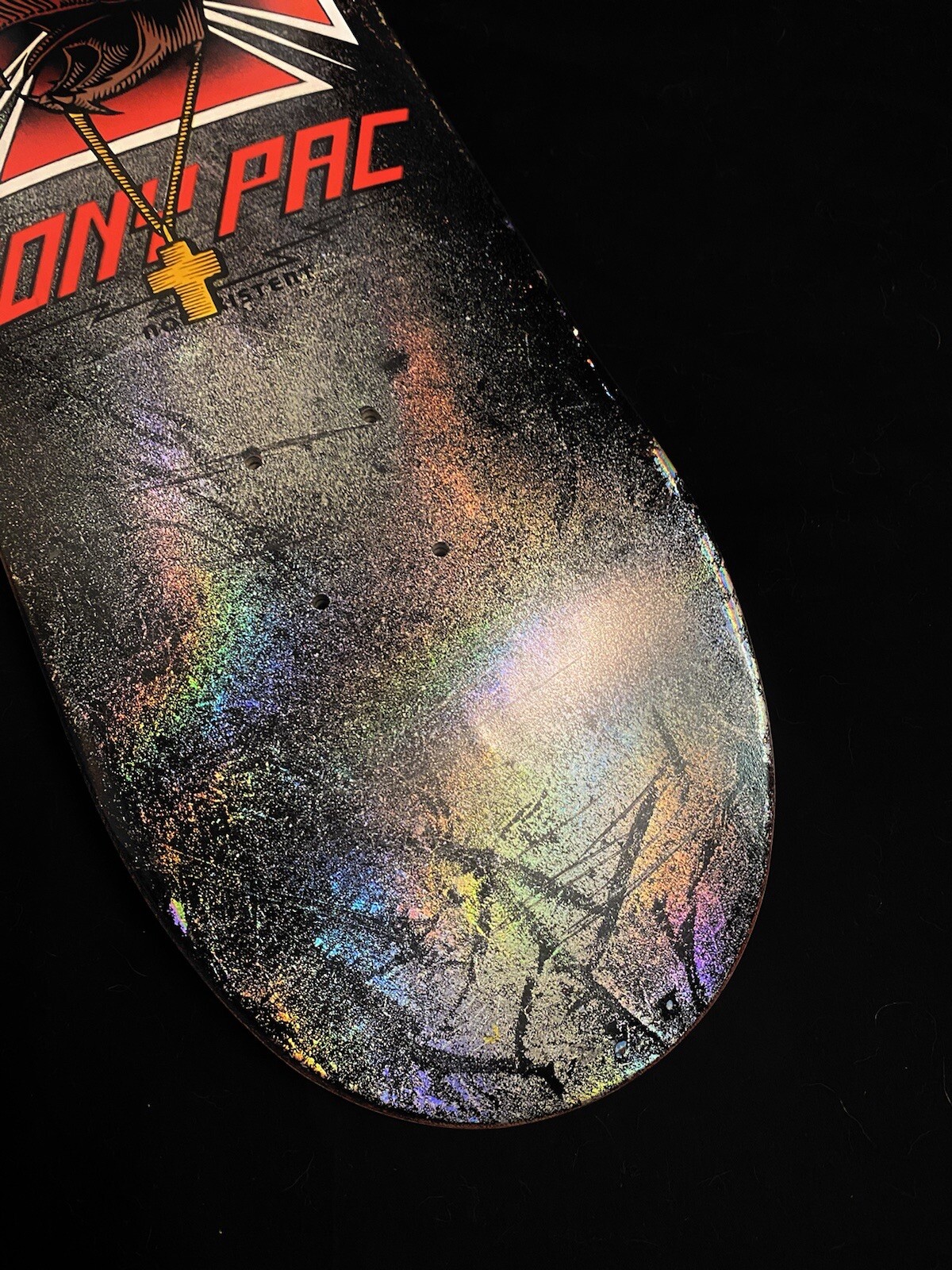 RARE Tony Pac Hawk 2Pac HOLOGRAPHIC Bones Brigade Skateboard Deck ...