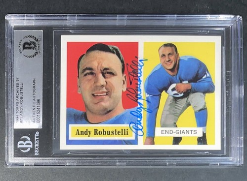 1994 Topps Archives 1957 Series - Andy Robustelli #71 for sale online ...
