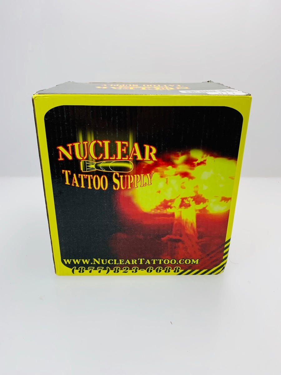 Nuclear Tattoo ☢⛔⚠ #apocalypse #nuke #ww3 #fallout #tattoo