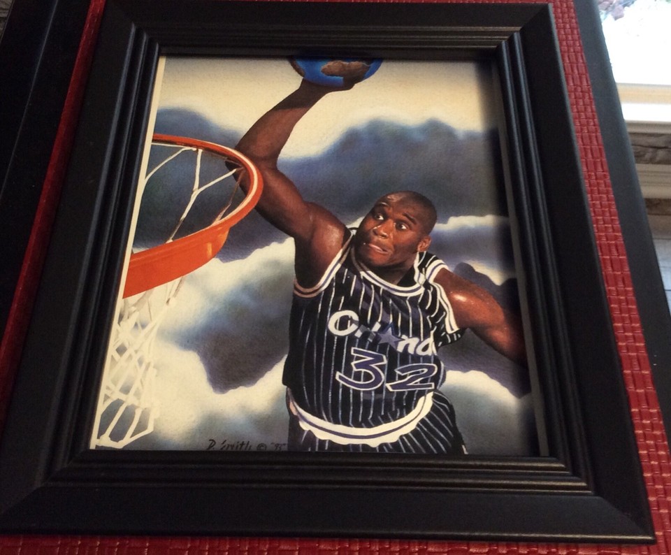 Shaq Print Ad Poster Art (Frame Not Included) | eBay