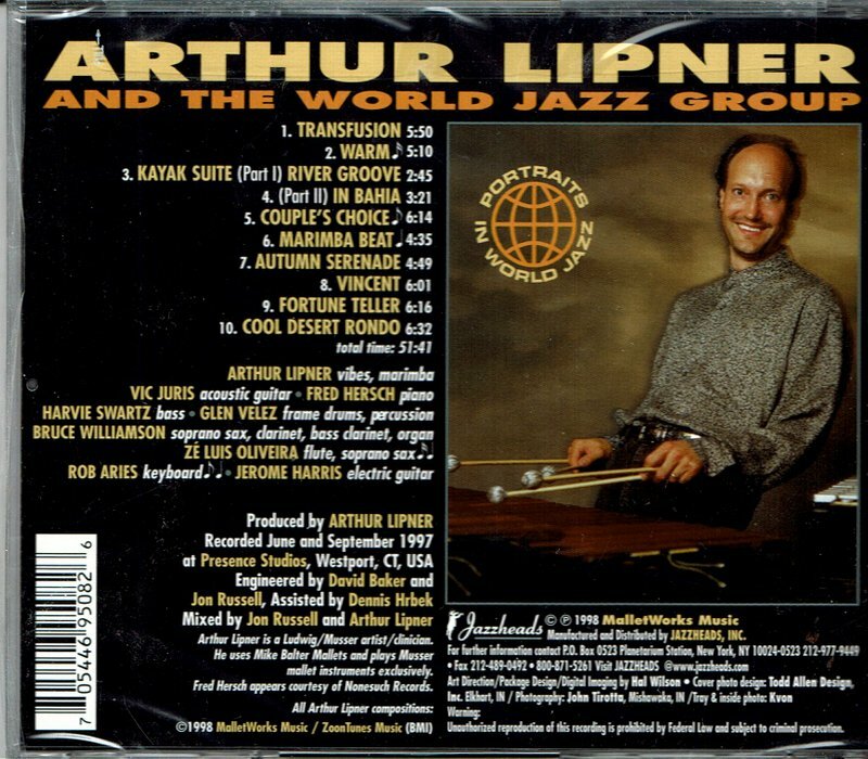 Arthur Lipner Portrait in World Jazz BRAND NEW SEALED CD | eBay