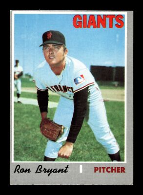 Ron Bryant 1970 Topps MLB Baseball #433 RC Rookie San Francisco Giants ...
