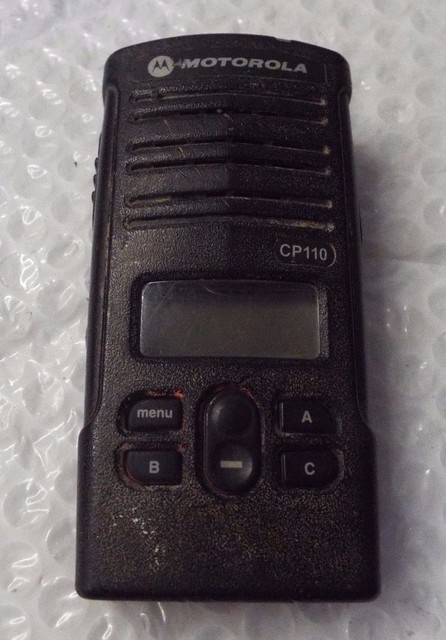 Motorola Cp110 Two-way VHF 16 Channel Radio H96KCF9AA2AA No Batteries ...
