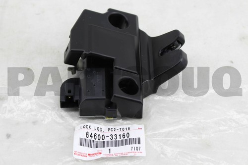 6460033160 Genuine Toyota LOCK ASSY, LUGGAGE COMPARTMENT DOOR 64600 ...
