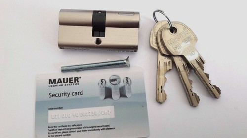 MAUER DT1 SKG*** High Security Euro Cylinder Lock/Assa Abloy Group | eBay