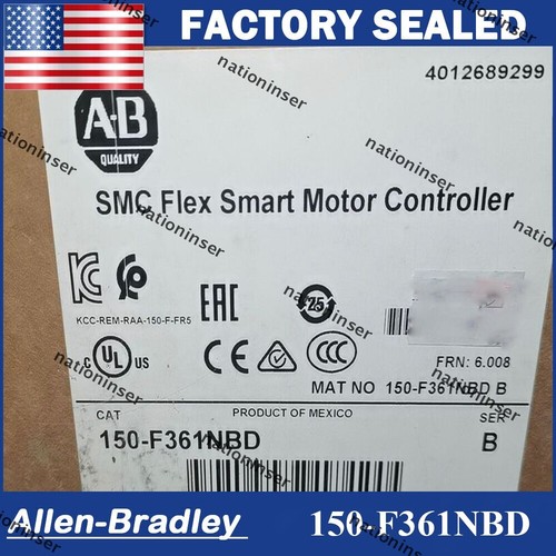 New Allen-Bradley 150-F361NBD AB Smart Motor Controller 150F361NBD Free ...