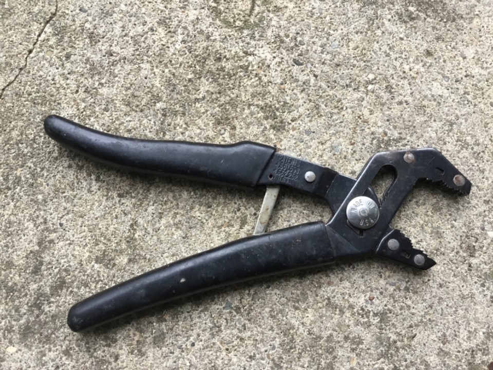 Vintage Craftsman Professional 45016 Robo Grip Hand Tool Pliers 7" USA ...