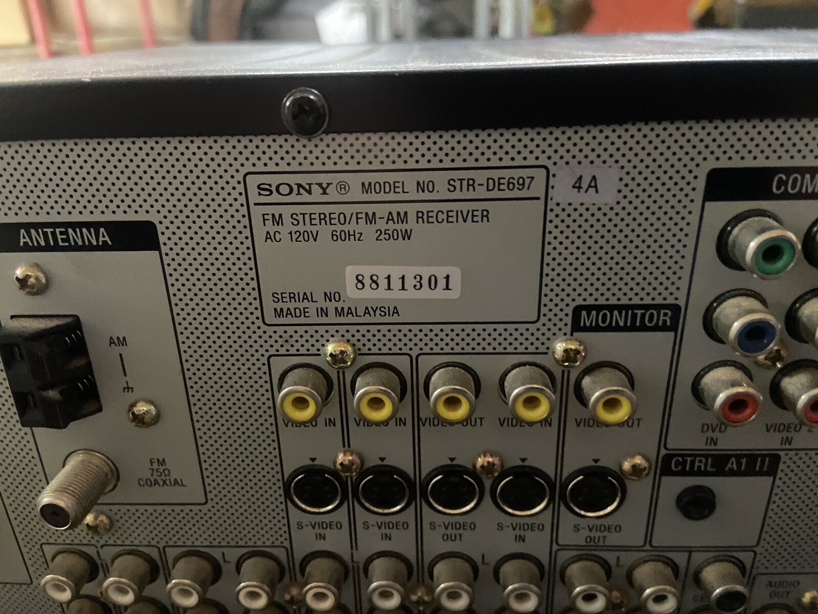 Sony STR DE697 7.1 Channel 700 Watt Receiver 27242644199 | eBay