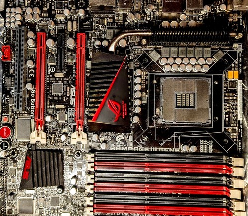 ASUS Rampage III GENE ROG Republic of Gamers, LGA1366 Socket, XEON ...