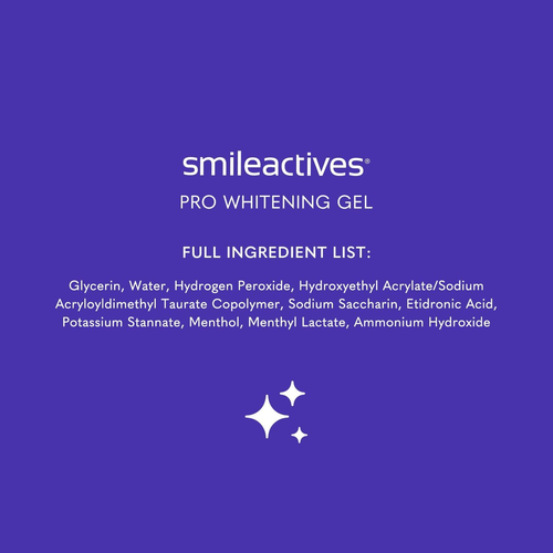 Smileactives Teeth Whitening Gel for Toothpaste with 2 Fl 2 Oz (Pack of ...