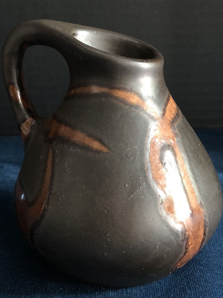 Laurentian Canadian Art Pottery Pitcher Original Sticker Québec | eBay