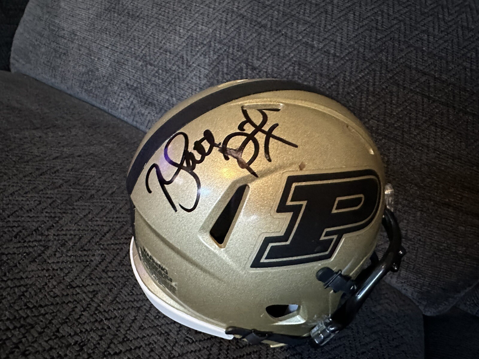 Matt Painter Signed Purdue Boilermakers Mini Helmet Autographed Light ...
