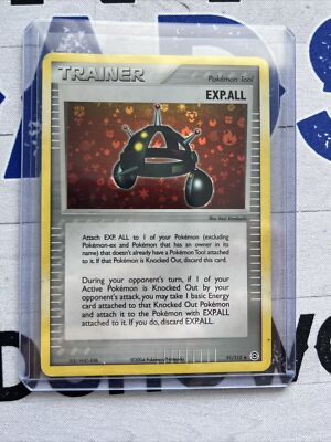 EXP.ALL Trainer 91/112 Holo EX FireRed & LeafGreen Pokemon Card 2004 ...